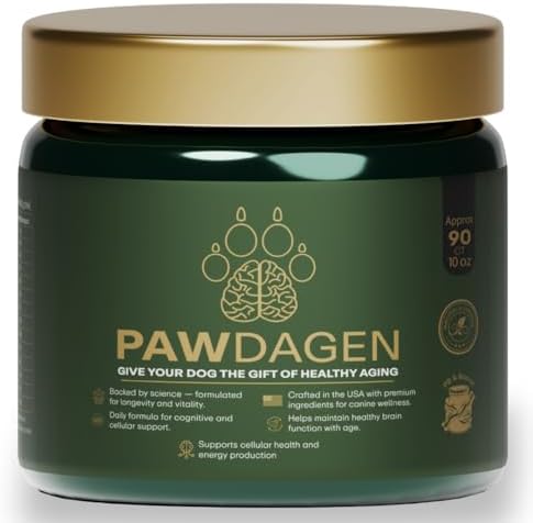 Amazon.com : PAWDAGEN Dog Longevity Supplement - NMN, Lions Mane ...