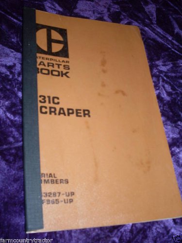 Caterpillar 631C Scraper OEM Parts Manual: Caterpillar 631C: Amazon.com ...