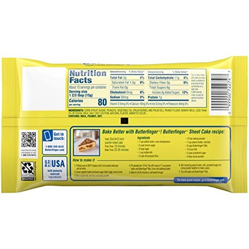 Butterfinger Nutrition Facts