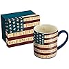 Amazon.com | Lang Colonial Flag 14 oz. Mug by Warren Kimble ...