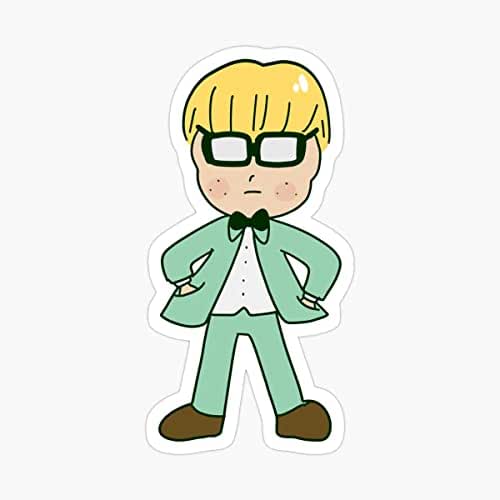 Amazon.com: Jeff Sticker Vinyl waterproof Sticker 3' - Animal cute ...