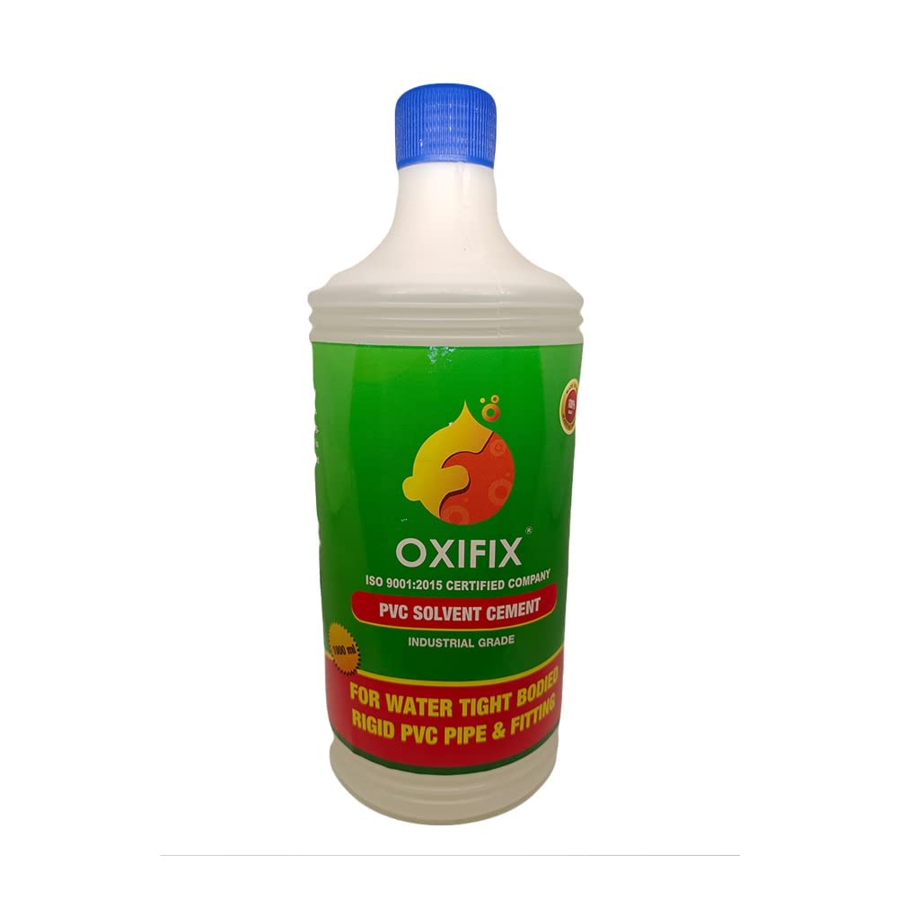 OXIFIX PVC Solvent Cement for PVC Pipes and Fittings 100 ml Bottle ...