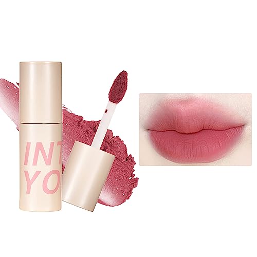 INTO YOU Matte Velvet Lipstick Lip Gloss, Lip Mud Soft Lightweight ...