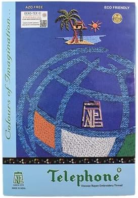 HUNNY- BUNCH® Premium Updated Neelam's Telephone Art Silk (Rayon) Shade ...