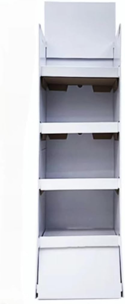 Amazon.com: NUMINA White 4 Tier Cardboard Display Stand for Greeting ...