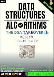 Data Structures and Algorithms: Coding Cheatsheet: The DSA Takeover Edition (Day before Coding ...