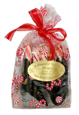Amazon.com : Belgian Dark Chocolate Dipped Peppermint Sticks ...