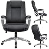 Amazon.com: ASdf Chair PU Leather Headrest and Lumbar Support ...
