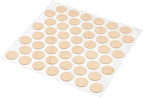 Prime-Line KD 16082 Black Screw Hole Covers, Self-Adhesive, Textured ...