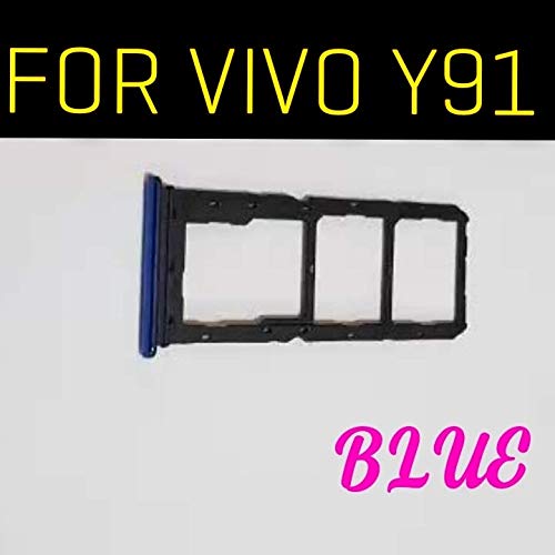 SPAREWARE® Dual Sim Card Slot Tray Holder Compatible for vivo y91 ...