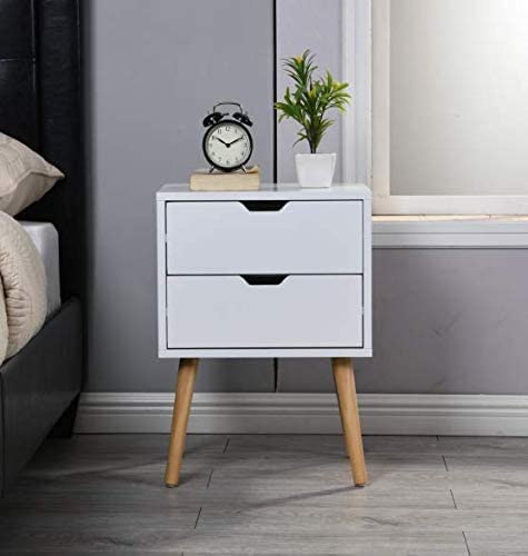 CROWN ART SHOPPEE Storage Dresser End/Side Table Night Stand Furniture ...