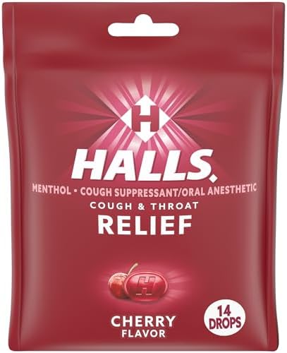Amazon.com: HALLS Relief Strawberry Cough Drops, Economy Pack, 80 Drops ...