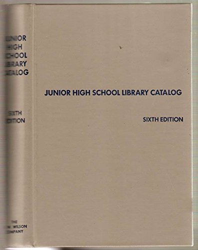 Junior High School Library Catalog (Standard Catalog Series): Yaakov ...