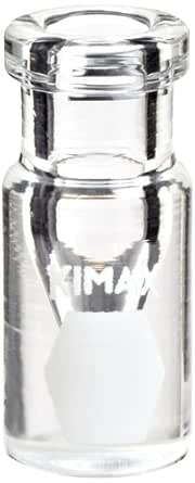 Kimble Borosilicate Glass Clear Aluminum Seal Micro-Vials without ...