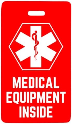 Amazon.com: Medical Equipment Luggage Tag for Travel, Suitable for CPAP ...