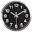 Outpicker Wall Clock 12 Inch Battery Operated Metal Frame Silent ...