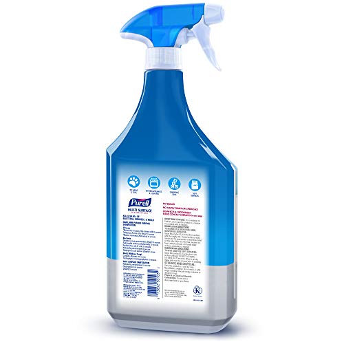 PURELL Multi Surface Disinfectant Spray, Citrus Fragrance, 28 fl oz ...