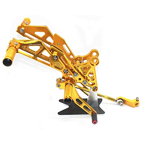 Snapklik.com : Rearsets Rear Sets Footpegs CNC Adjustable Compatible