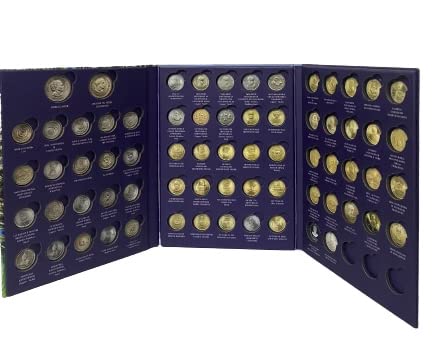 NUMISMATE Coin Hunt Album for 5 Rupee Commemorative Coins; Illustrated ...