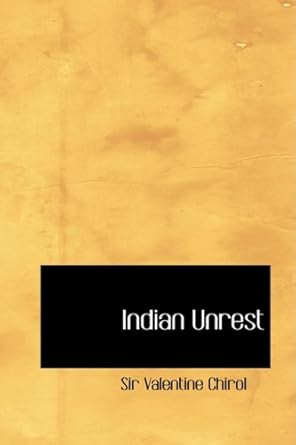 Buy Indian Unrest Book Online at Low Prices in India | Indian Unrest ...