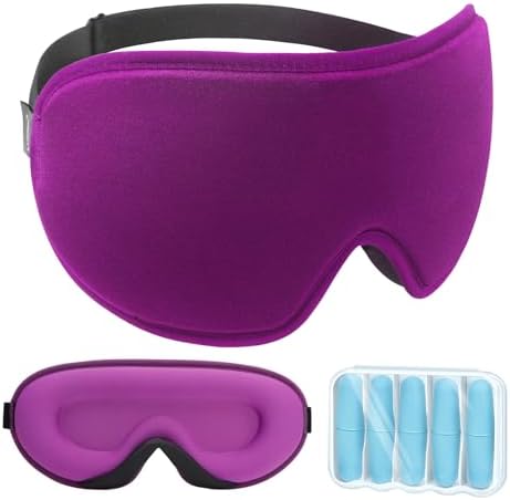 Amazon.com: BeHoomi Sleep Mask, Premium Eye Mask for Sleeping, 3D ...