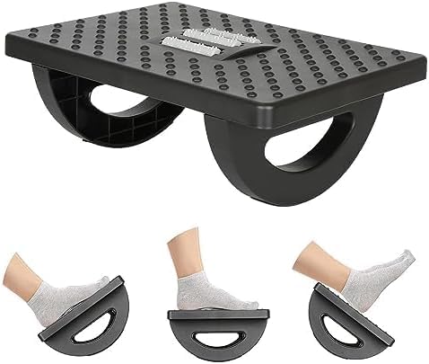 SisliyaFoot Rest Under Desk, Ergonomic Rocking Foot Nursing Stool with ...