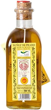 Nunez de Prado Extra Virgin Olive Oil Organic - 500 ml : Amazon.co.uk ...