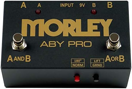 Amazon.com: Morley ABY Pro 2-Button ABY Signal Switcher Pedal : Musical ...