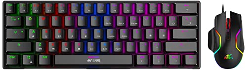 Ant Esports MK1300 Mini Wired Mechanical Gaming Keyboard with 60% ...