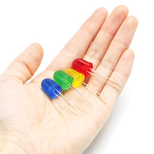 Snapklik.com : Gikfun 10mm LED Emitting Diodes Light Lamp Diffused F10 ...