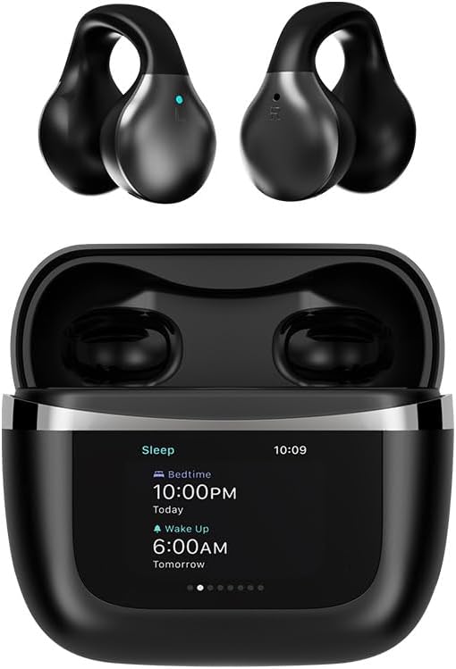 Amazon.com: Open Ear Clip On Earbuds with Touch Screen Earless Out Ear ...