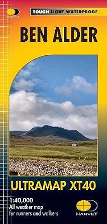 Ben Alder Ultramap : Harvey Map Services Ltd: Amazon.co.uk: Books