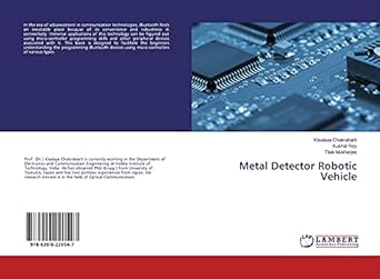 Metal Detector Robotic Vehicle : Tilak Mukherjee: Amazon.in: Books