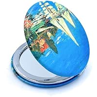 Amazon.com: Small Compact Mirror for Men Small Bag Mirror Lightweight ...