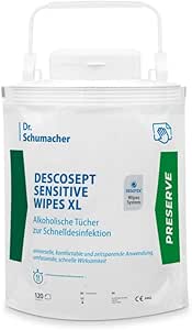 Dr. Schumacher Descosept Sensitive Wipes XL - disposable cloth ...