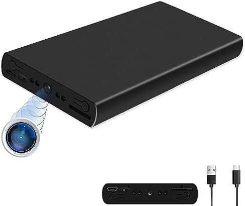 Monkaim Power Bank Spy Camera, HD 1080P 10000 mAh Portable Power Bank ...