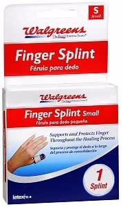 Amazon.com: Walgreens Finger Splint Small, 1 ea : Health & Household