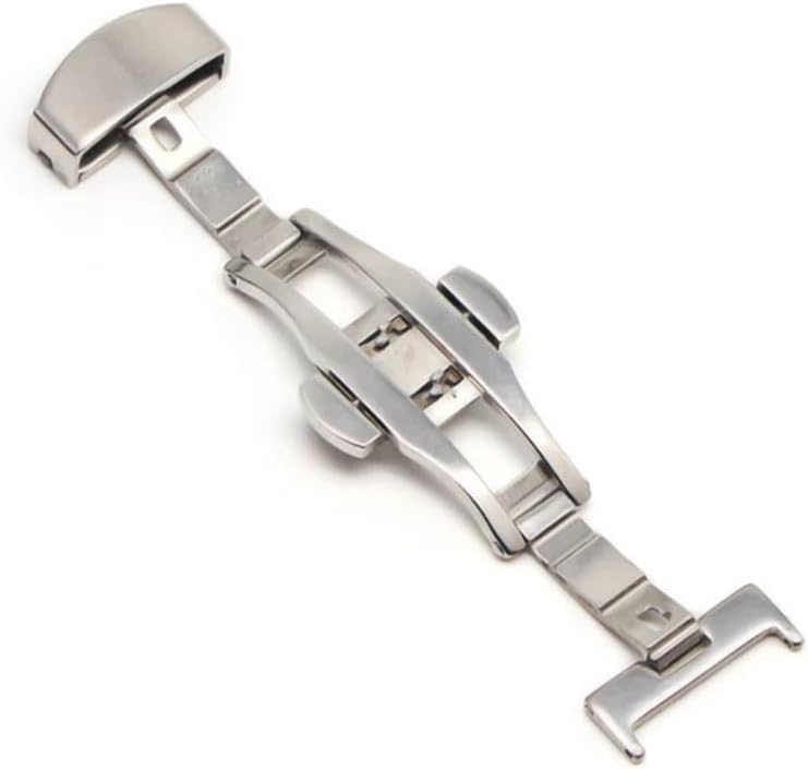 Amazon.com: FENSAJRD Butterfly Deployment Buckle Automatic Double Click ...