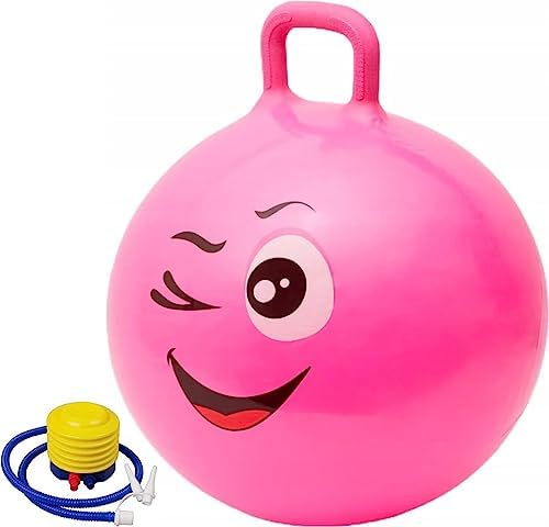 Rhyhorn Bouncy Balls with Handles for Kids Bulk, Hopper Ball Hippity ...