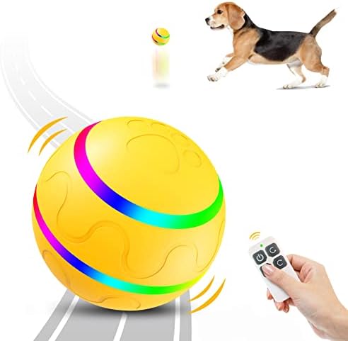 Pet Supplies : Petgravity Smart Interactive Dog Toy LED Light Bouncing ...