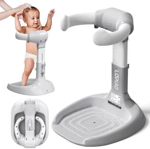 Amazon.com : Baby Shower Stand, Adjustable & Foldable Baby Bath Stand ...