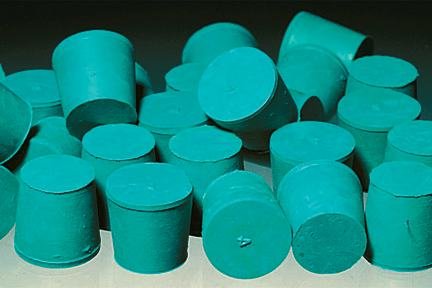 Fisherbrand Solid Neoprene Rubber Stoppers, Size No.: 5: Science Lab ...