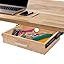 Amazon.com: Upgrade Wood Under Desk Mounted Sliding Pull-out Drawer ...