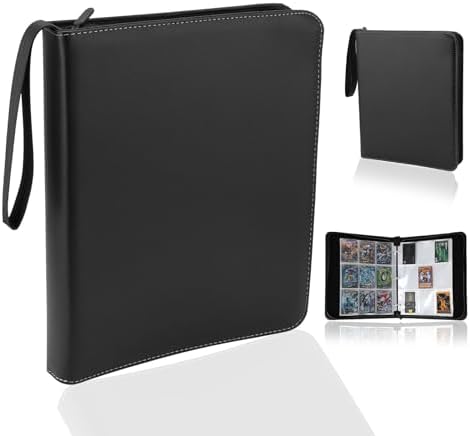 720 Trading Cards Holder Album, Game Card Storage Folder, 9 Pocket ...
