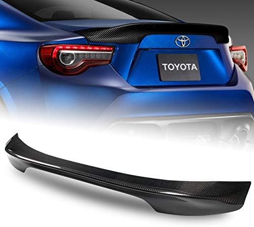 Amazon.com: EPARTS TR-D Style Carbon Fiber Rear Spoiler Wing Trunk Lid ...