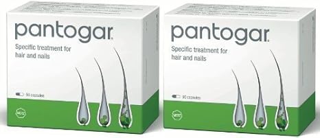Pantogar for Hair Loss (Two 90-capsule boxes) by Pantogar : Amazon.ca ...