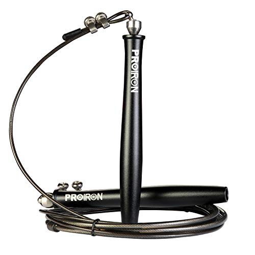 Watch PROIRON Speed Ropes Adjustable Jump Rope for Exercise Adult Fitness Skipping Rope for Men ...