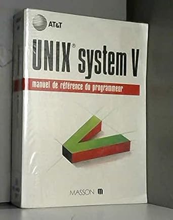 Amazon.com: Unix system V: 9782225814709: AT&T: Books