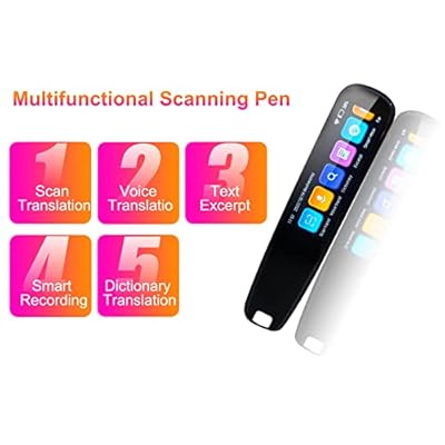 Upgraded Translation Pen Scanner, Text to Speech Device, OCR Digital ...