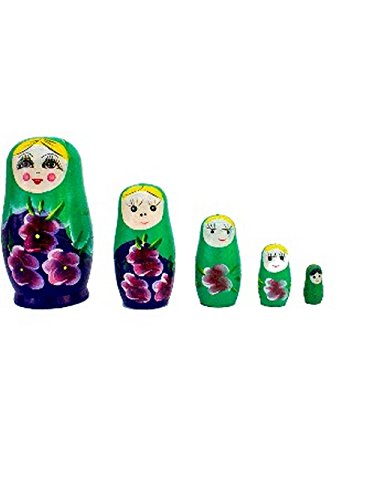 Buy Babushka Dolls Set - Green Online at Low Prices in India - Amazon.in